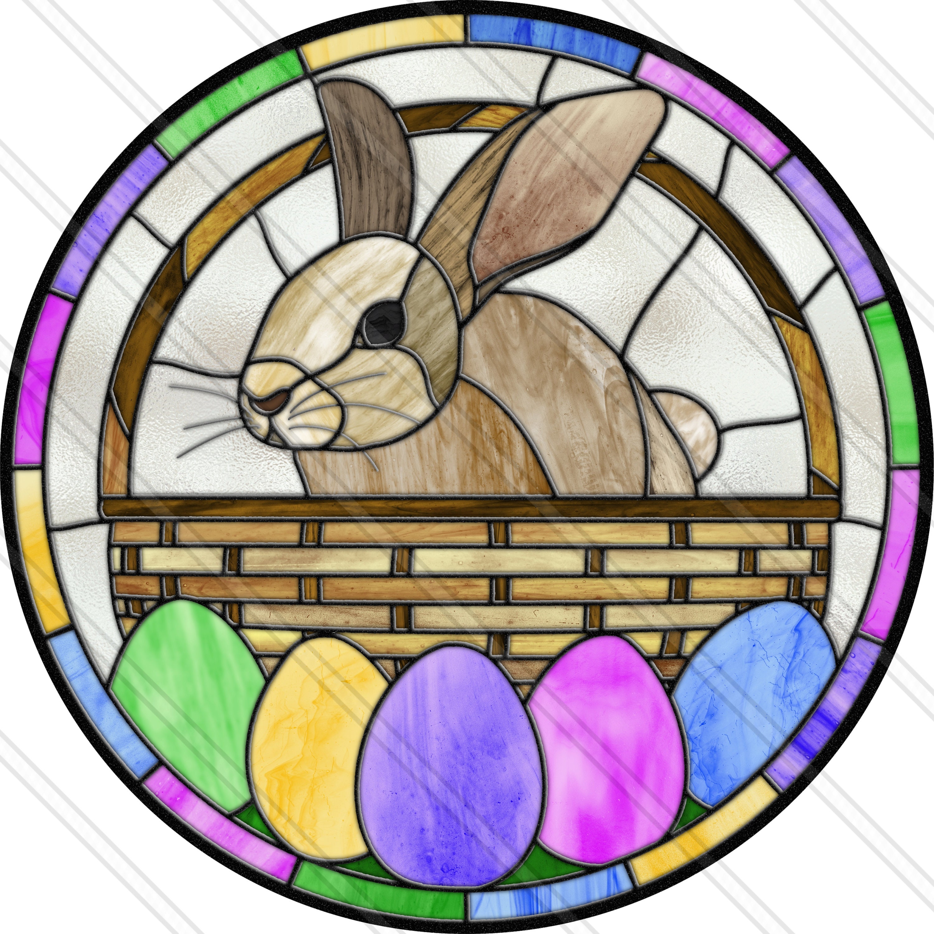 Easter Stained Glass