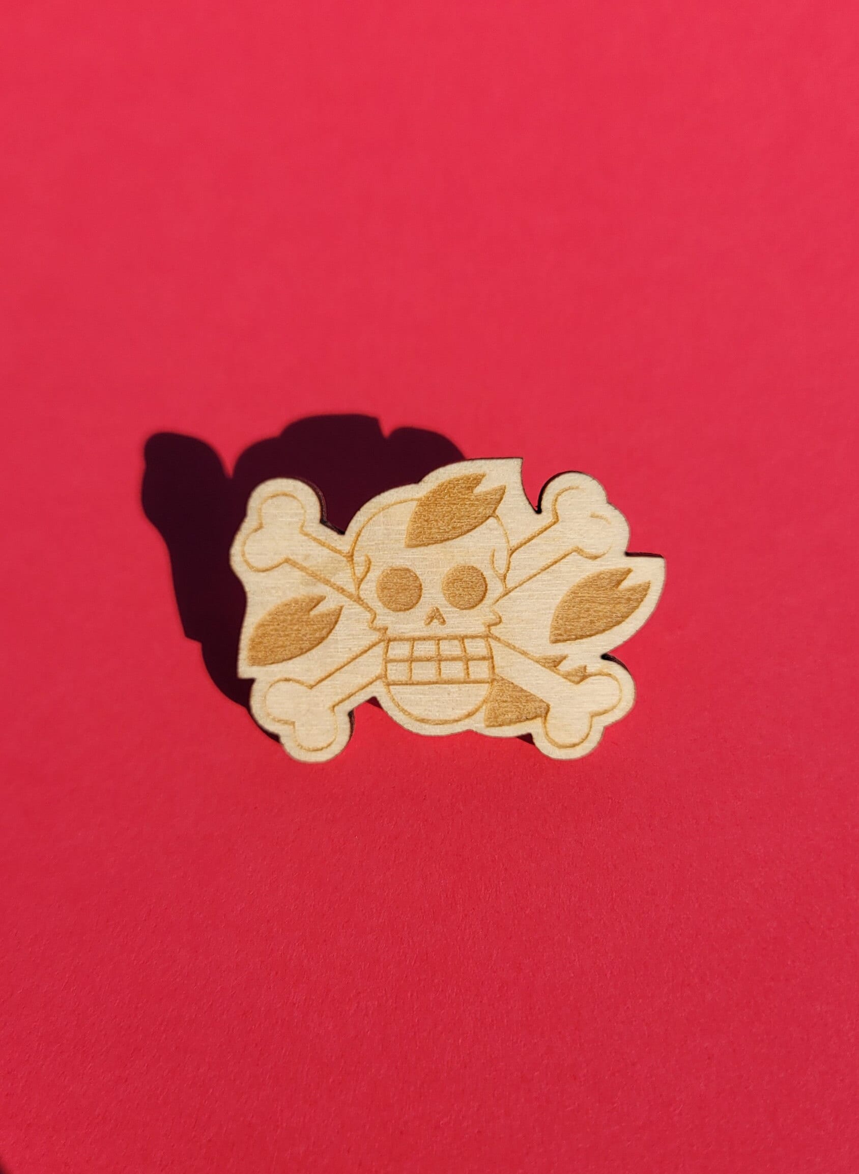 Strawhat Jolly Roger Pin - Etsy