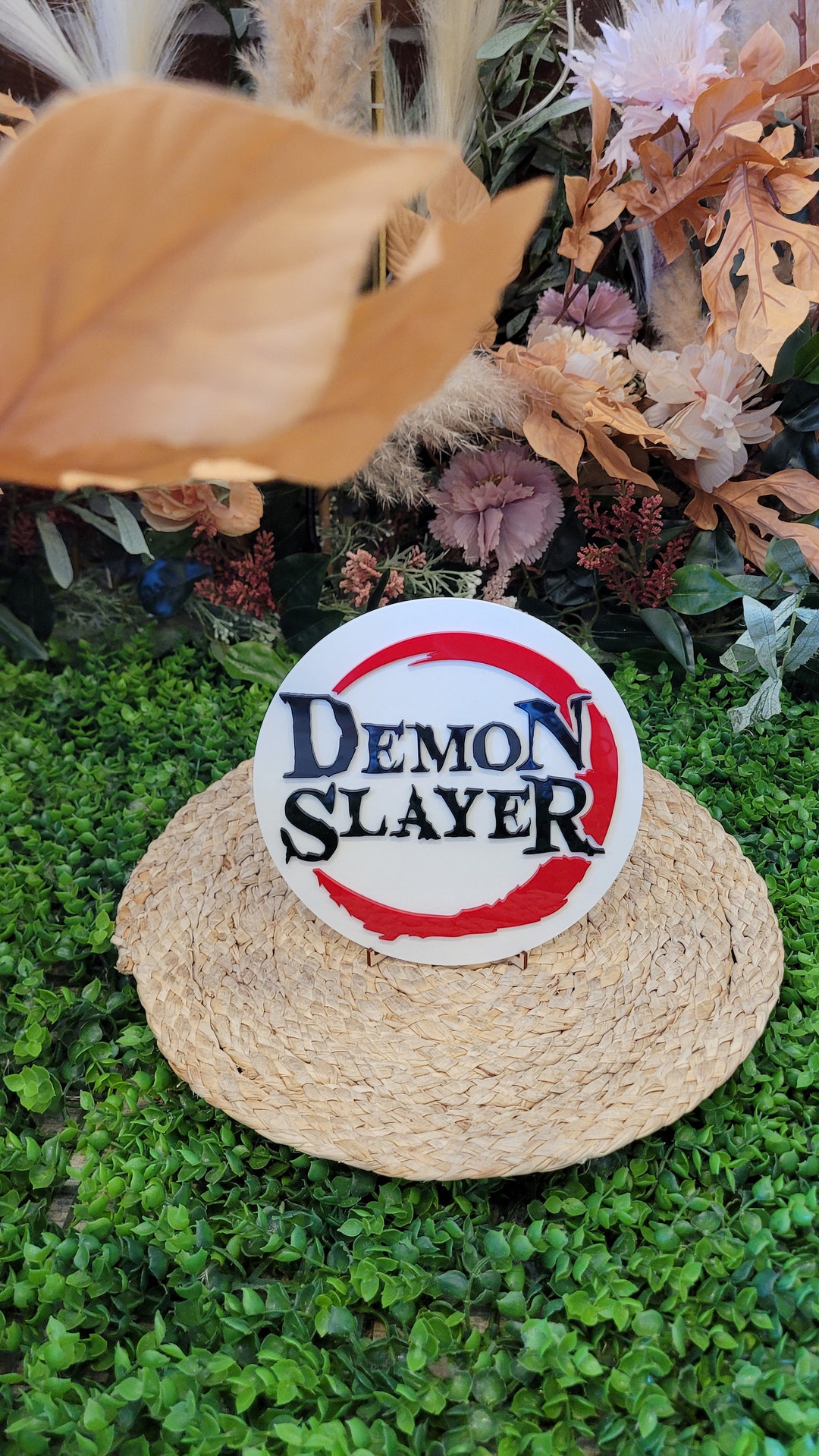 Acrylic Demon Anime Display Sign - Etsy