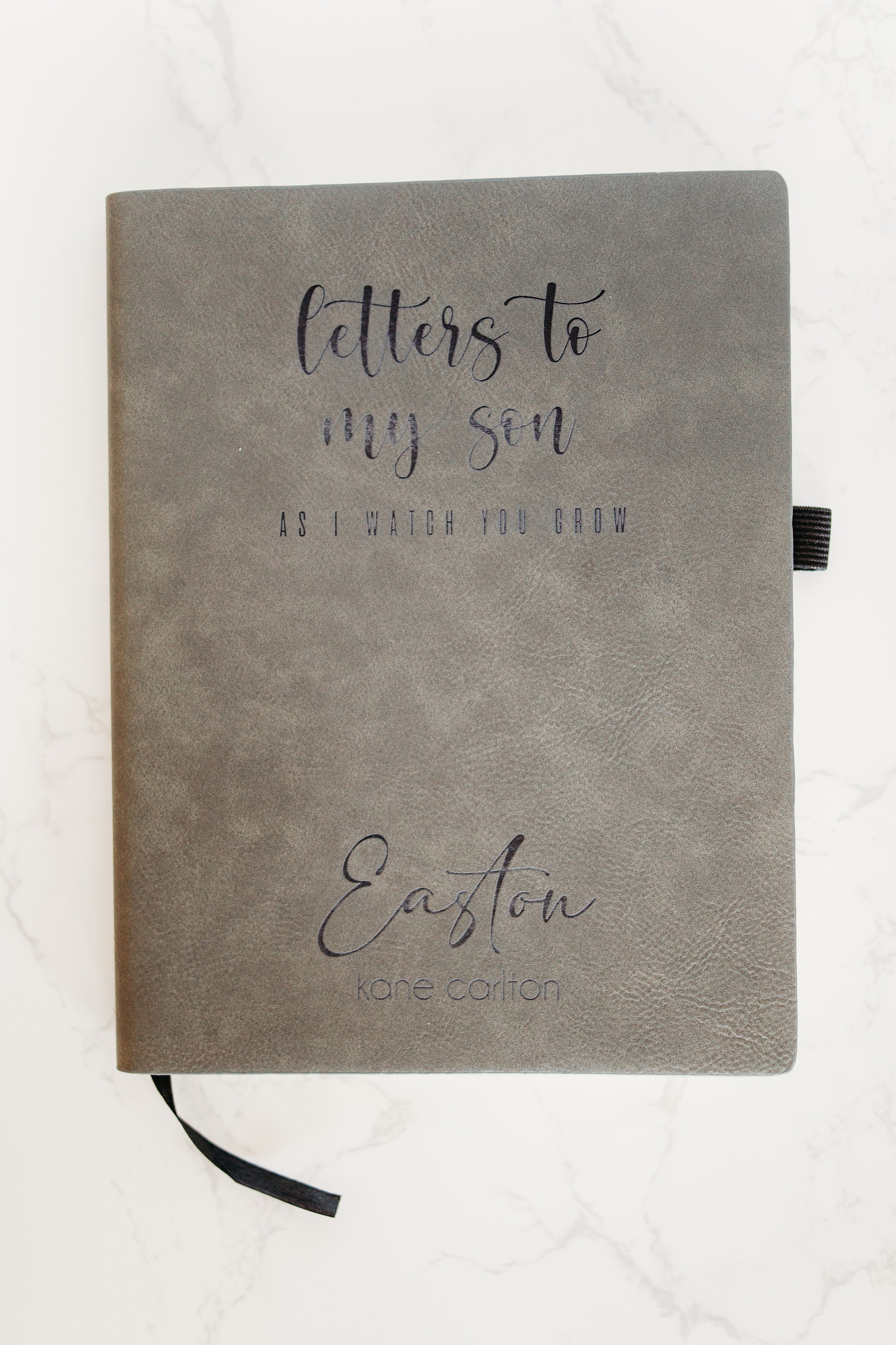 Personalized Leather Baby Journal: Letters to My Baby, Newborn Gift - Etsy