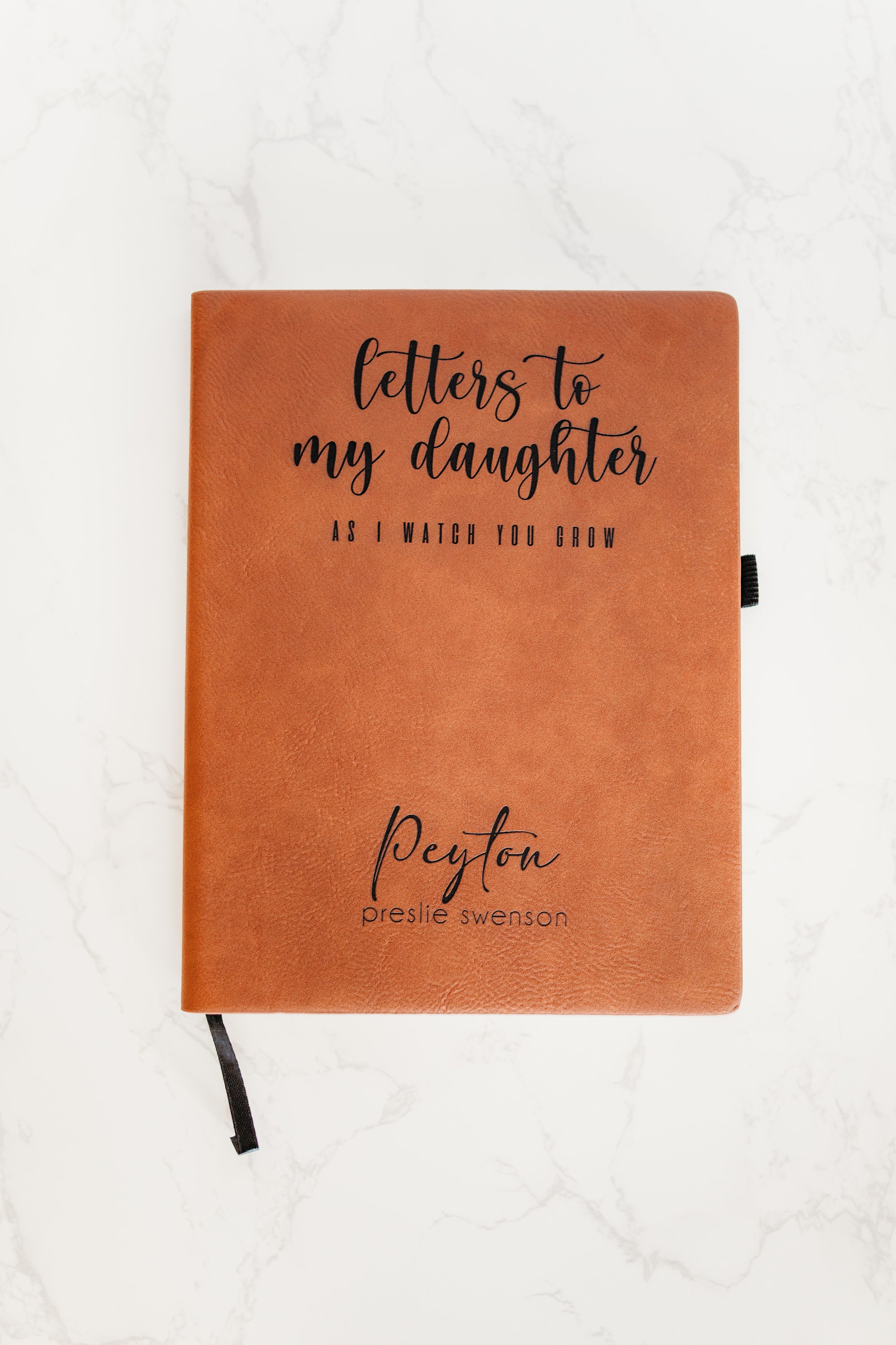 Personalized Leather Baby Journal: Letters to My Baby, Newborn Gift - Etsy