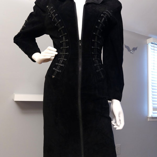 Goth Leather Dress - Etsy