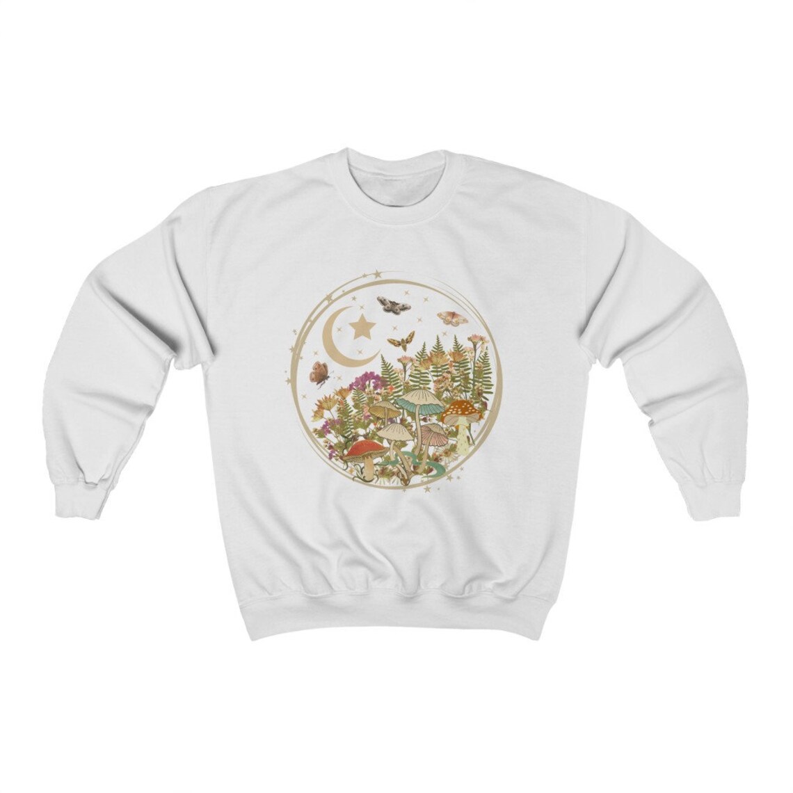 Goblincore Clothing Goblincore Sweater Goblincore Mushroom - Etsy