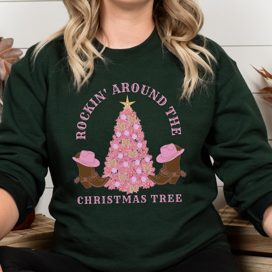 Western Christmas Sweater Tis the Season Country Christmas Sweater ...
