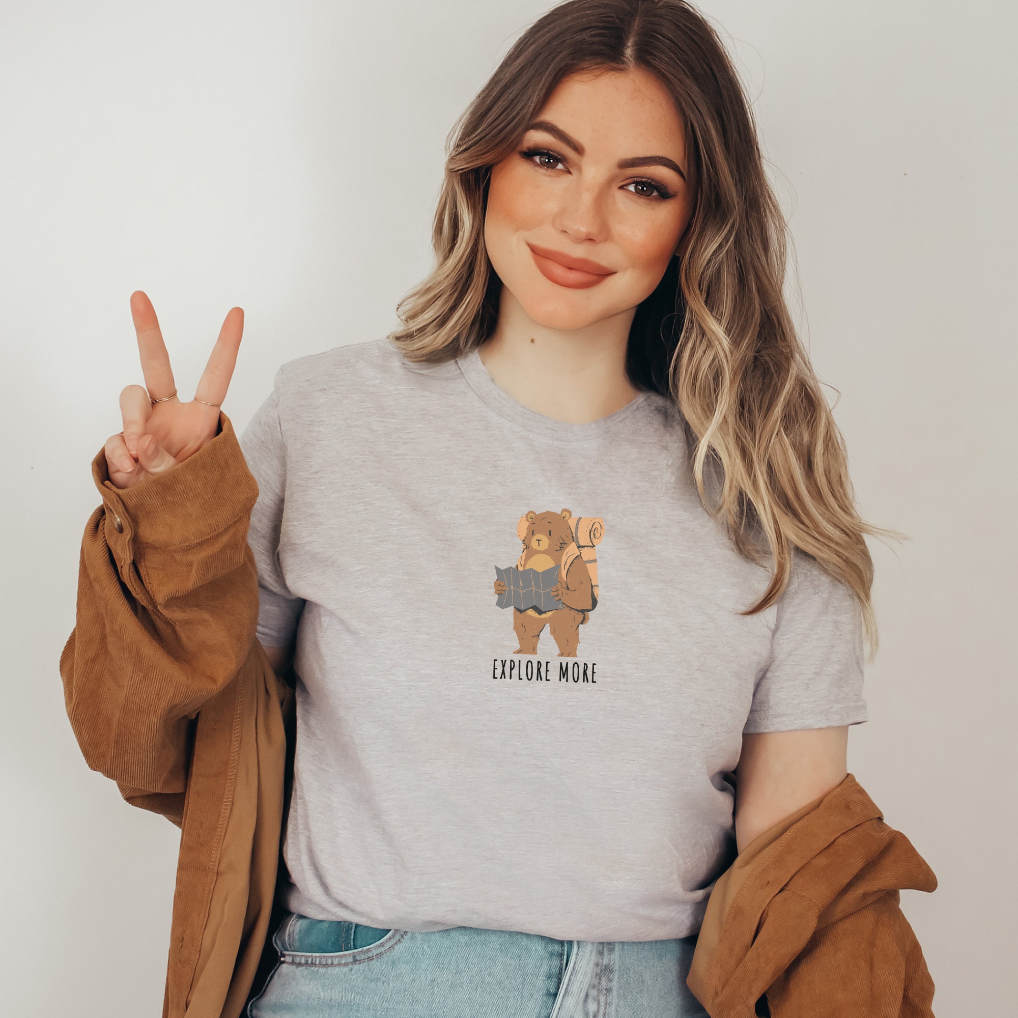 Granola Girl Aesthetic Hiking Clothes Granola Girl Clothing Oversized ...