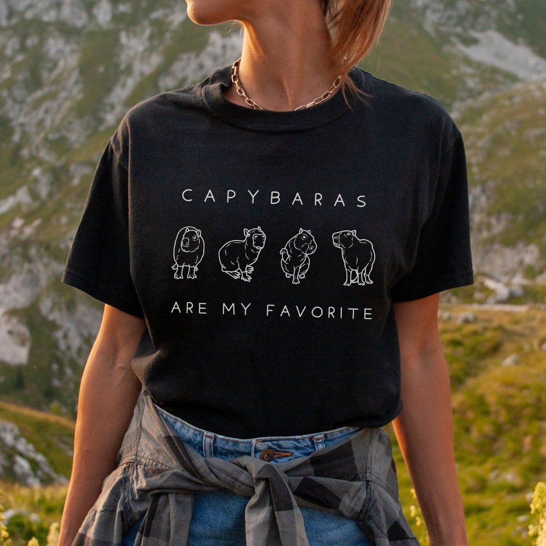 Capybara Shirt Capybara T Shirt Capybara Animal Lover Shirt Capybara ...