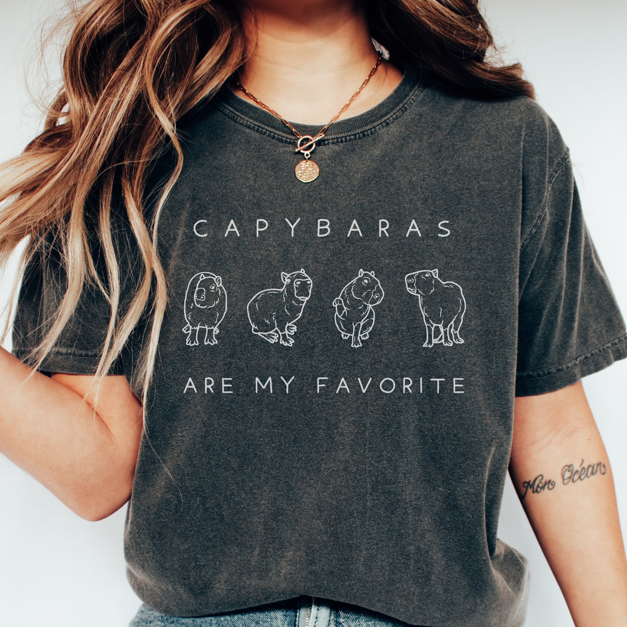 Capybara Shirt Capybara T Shirt Capybara Animal Lover Shirt Capybara ...