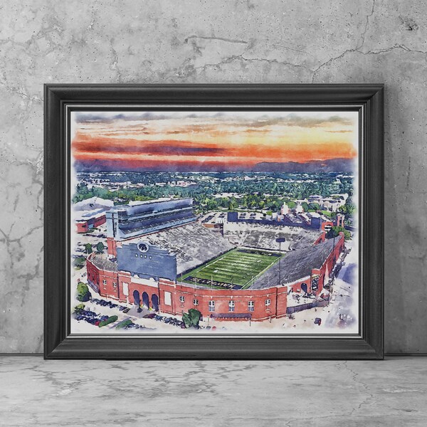 Kinnick Stadium Poster - Etsy Israel