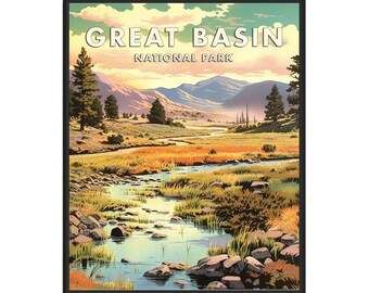 Great Basin National Park Walking Stick Medallion Nevada, Traveler ...