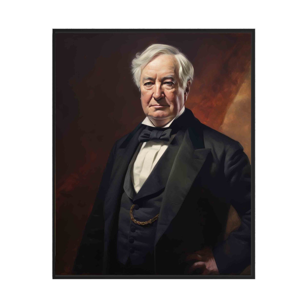 Millard Fillmore Poster Art Print, US President Wall Decor Painting ...