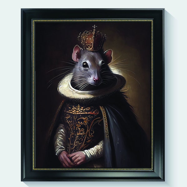 Queen Rat Art - Etsy