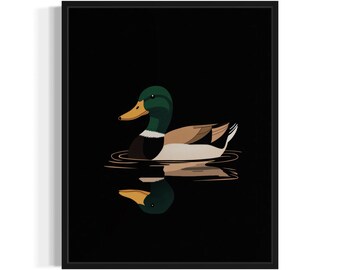 Mallard Duck Wall Art Printables - Etsy