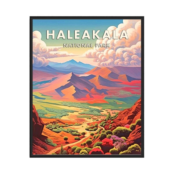 Haleakalā National Park Poster - Etsy