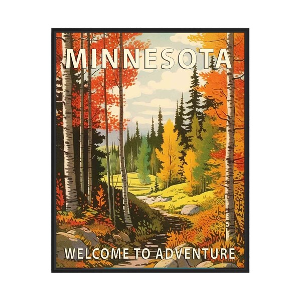 Minnesota Print - Etsy