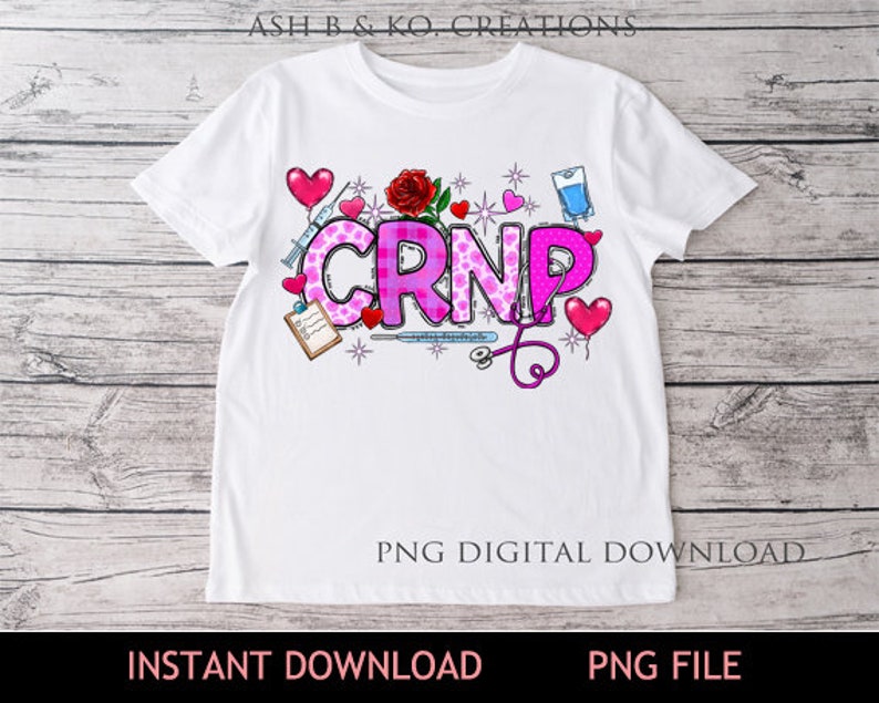 CRNP Digital Download, PNG FILE - Instant Download - Etsy