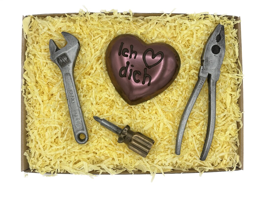 Chocolate Heart for Men / Valentine's Day - Etsy