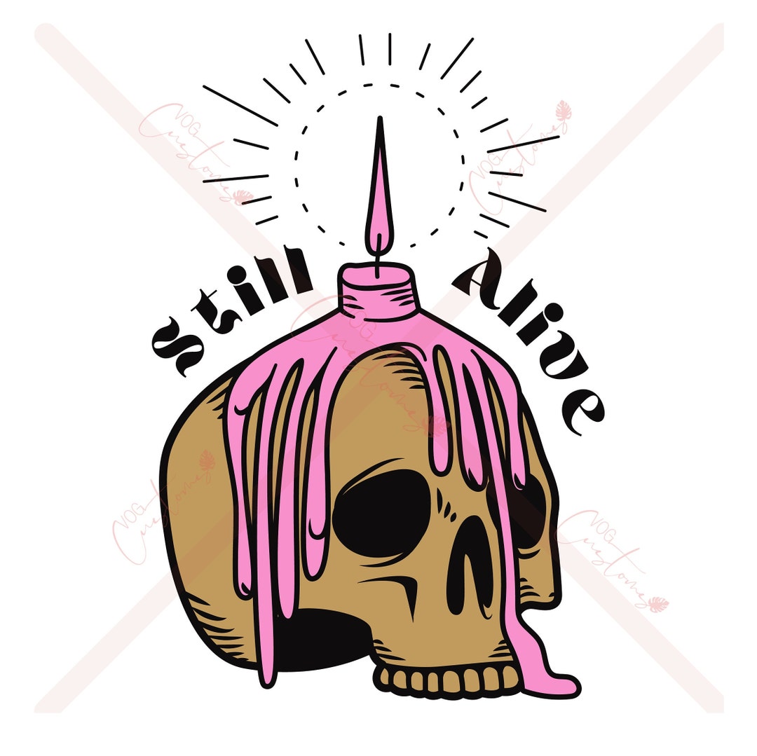 Still Alive PNG, Skull, Halloween Skull PNG File, Halloween PNG, Skull ...