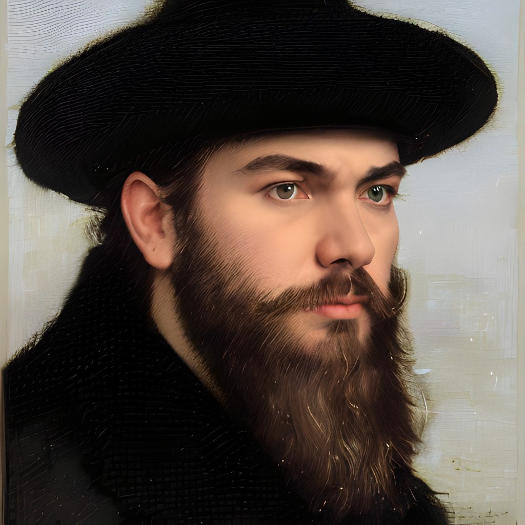 Custom AI Avatar From Photo, Set of 3, Renaissance Portrait, Historical ...