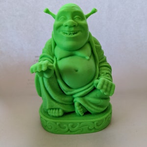 Shrek Buddha Statue - Etsy
