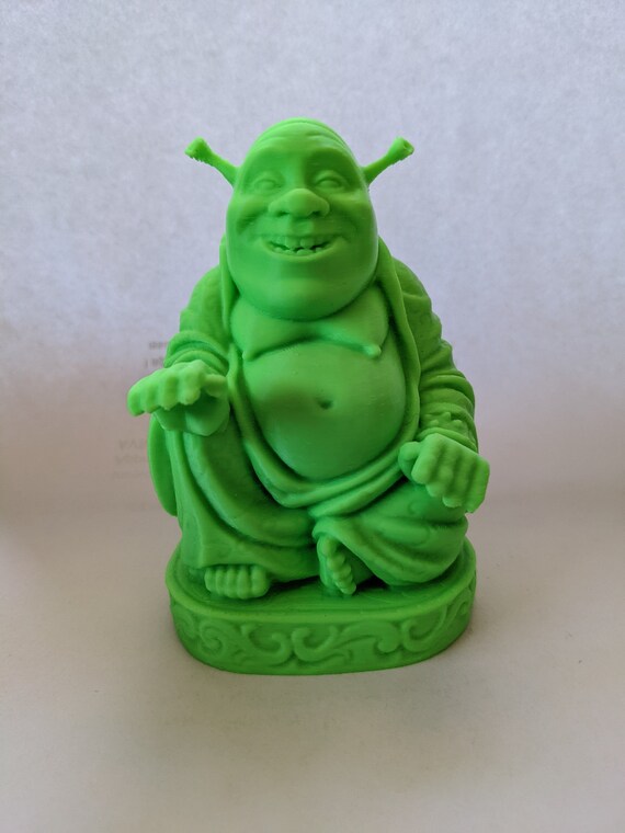 Shrek Buddha Statue - Etsy