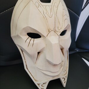 Jhin Mask From League of Legends - Etsy