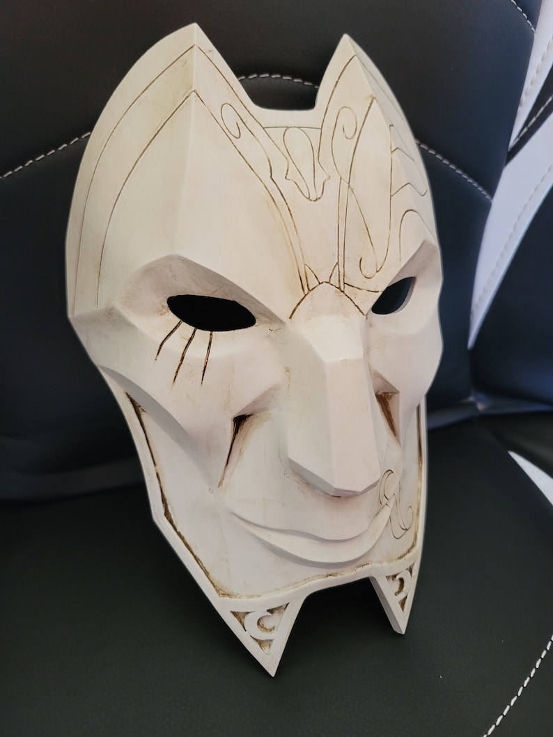 Jhin Mask From League of Legends - Etsy