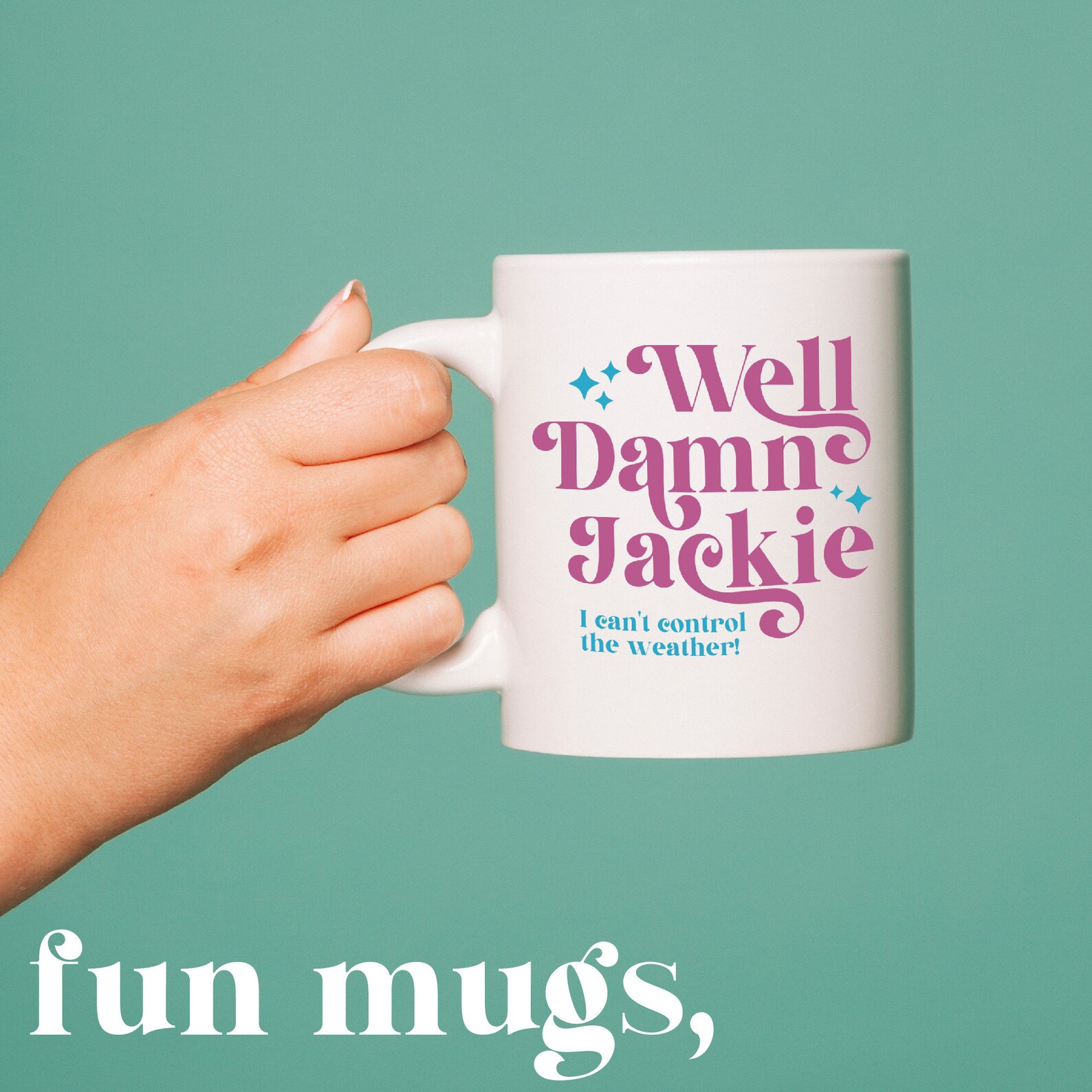 Retro Font SVG Well Damn Jackie PNG Cut File for Personal Project ...