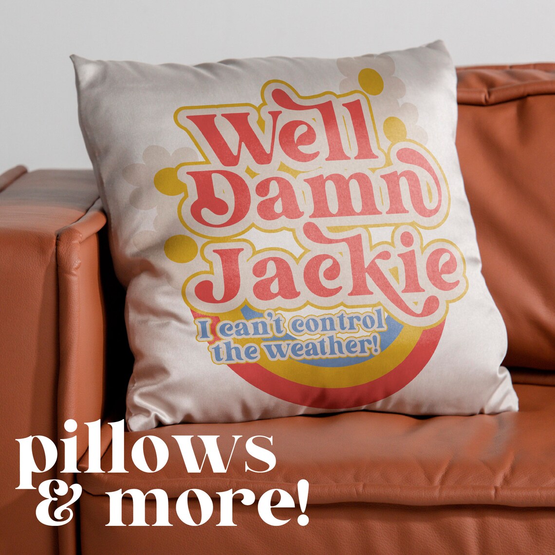 Well Damn Jackie SVG | Retro Font Cut File for T-shirts (digital) - Etsy
