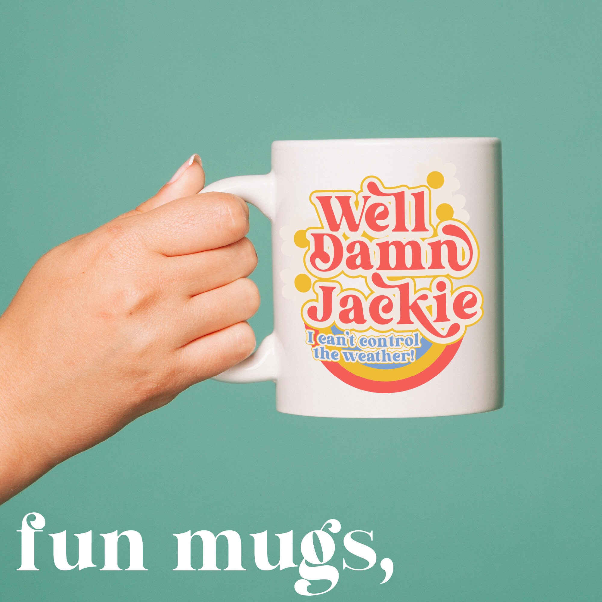 Well Damn Jackie SVG | Retro Font Cut File for T-shirts (digital) - Etsy