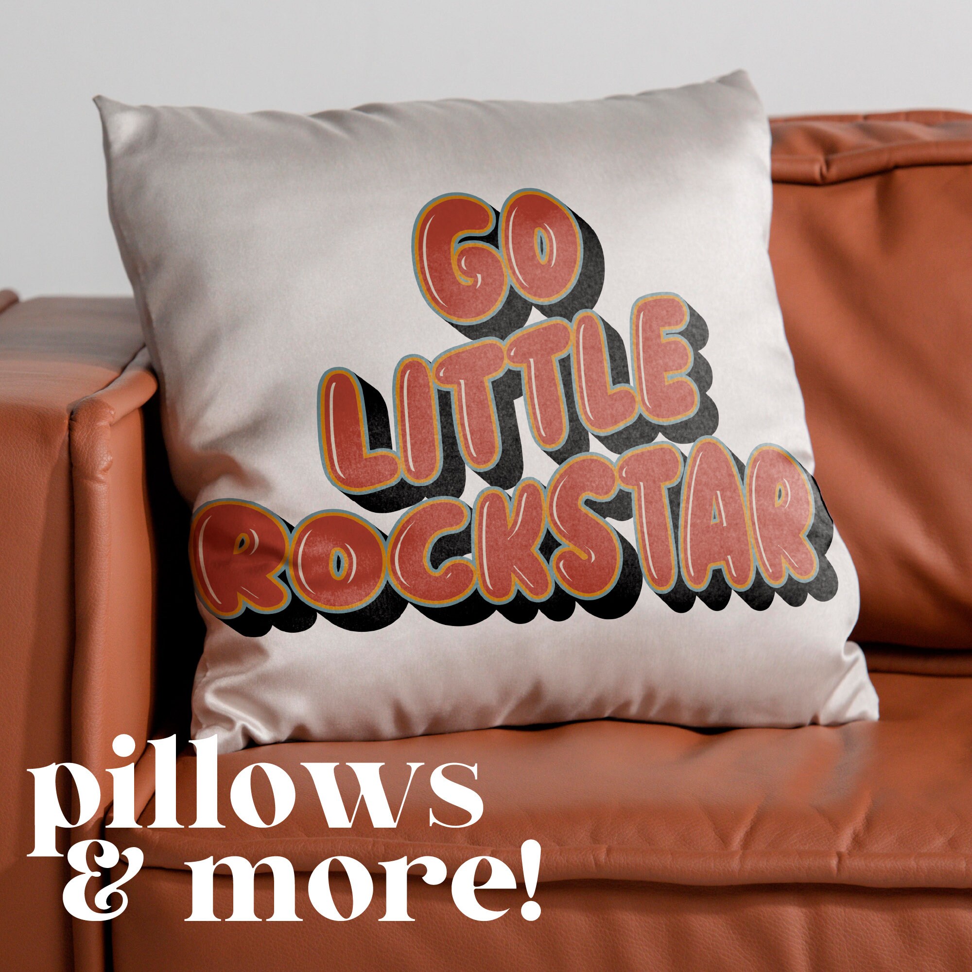 Go Little Rockstar Groovy SVG Cut File, PNG EPS for Sublimation Print ...