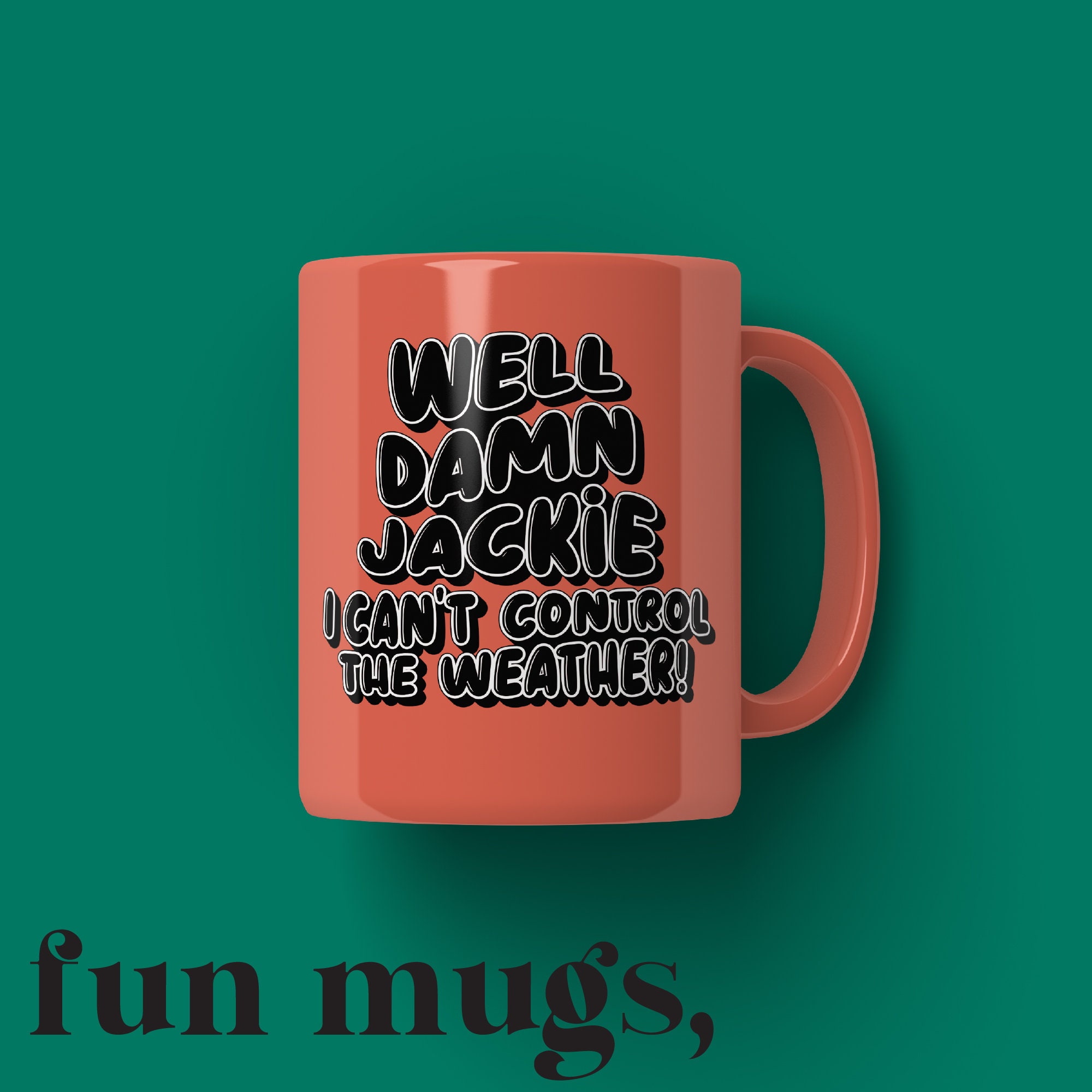 Well Damn Jackie Groovy SVG EPS PNG Cut File for Personal Project ...