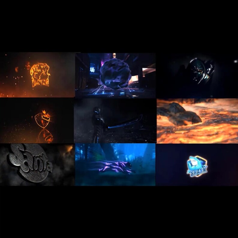 Logo Intro Video,3d Logo Animation Gaming HD High Quality Effects CC ...