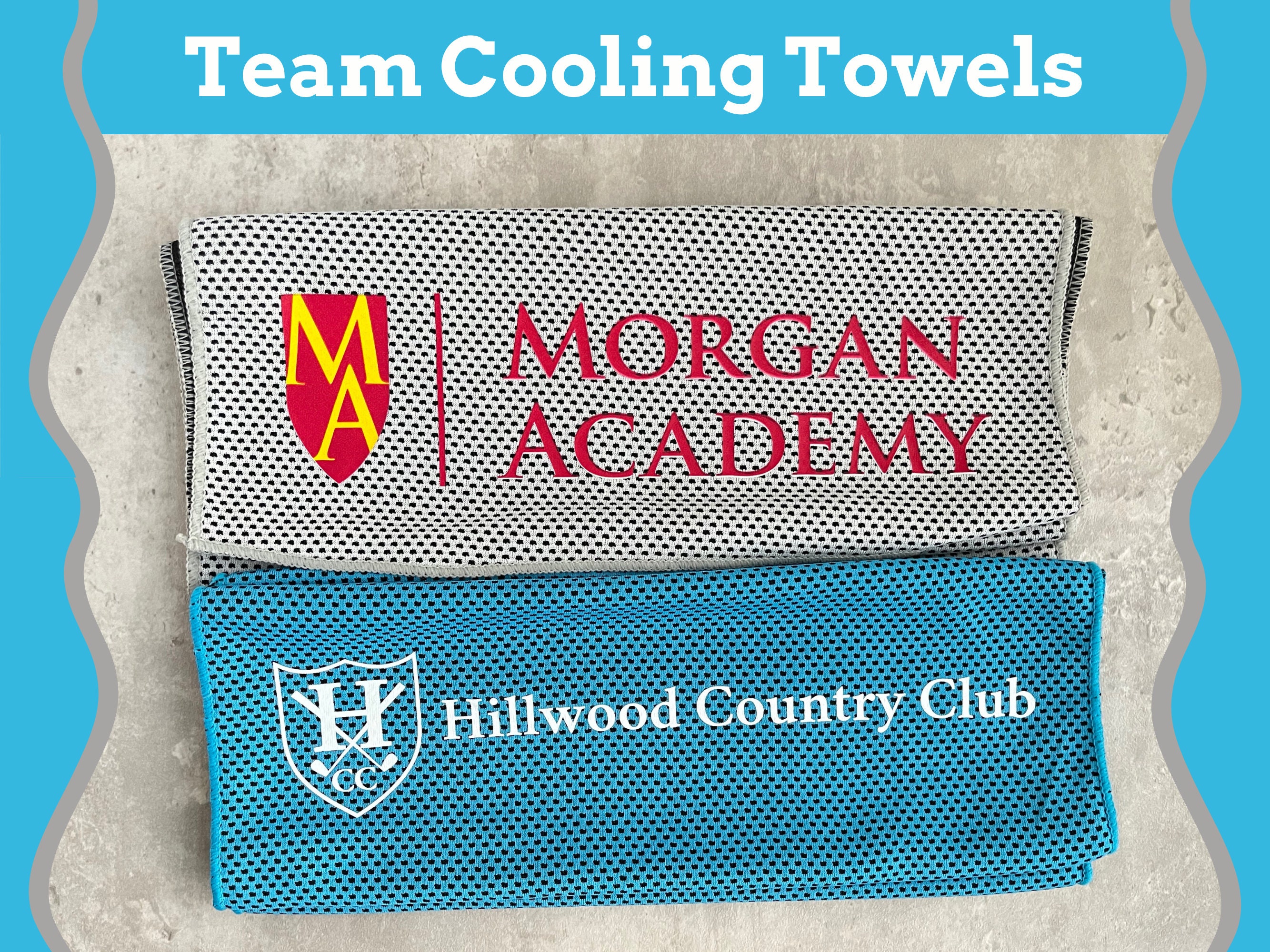 Sports Cooling Towel With Logo, Team Gifts Bulk, Sports Team Gifts ...