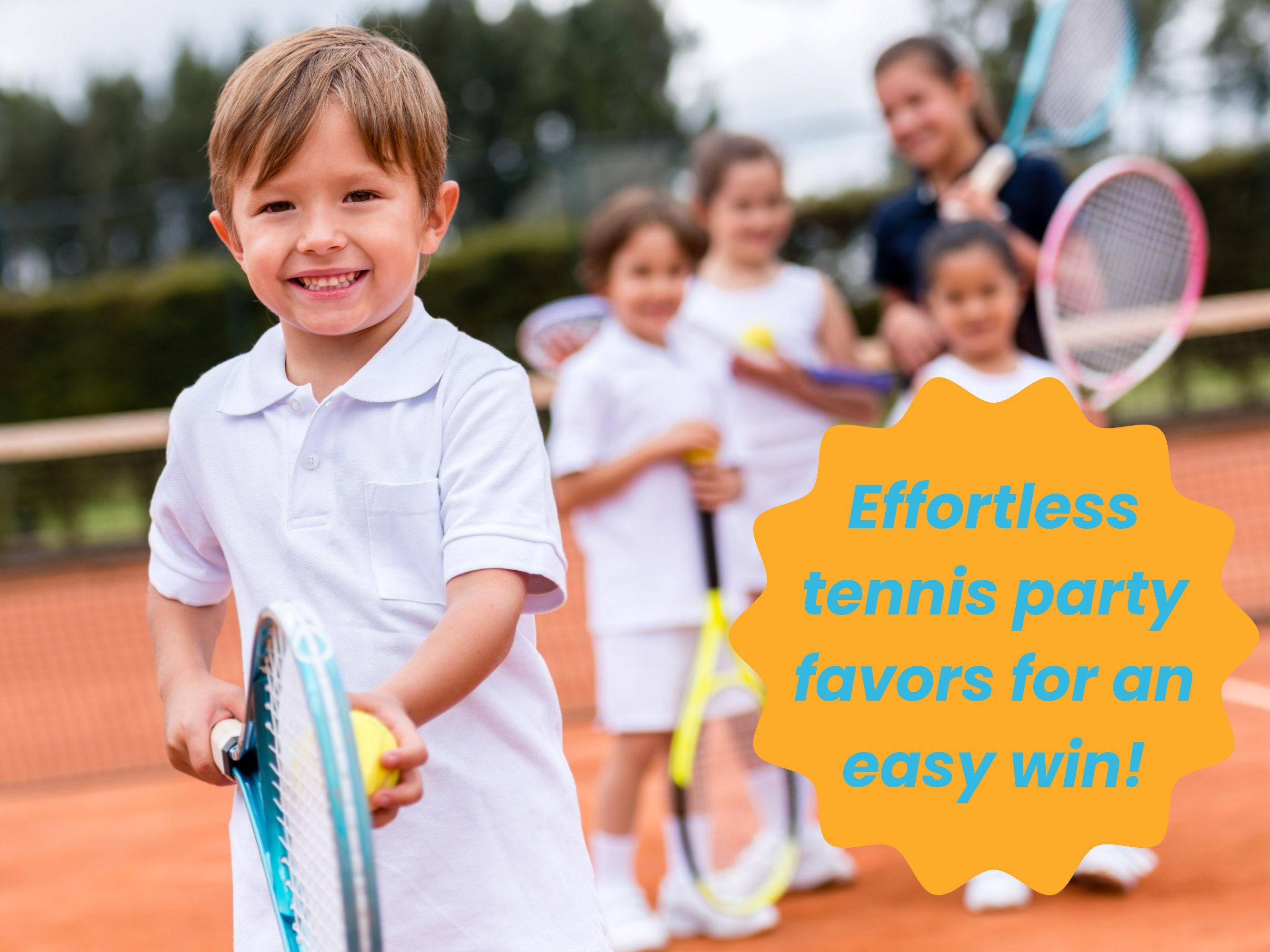 Tennis Party Favor Gift Bag With Tennis Racket Pen, Sticky Notes, and ...