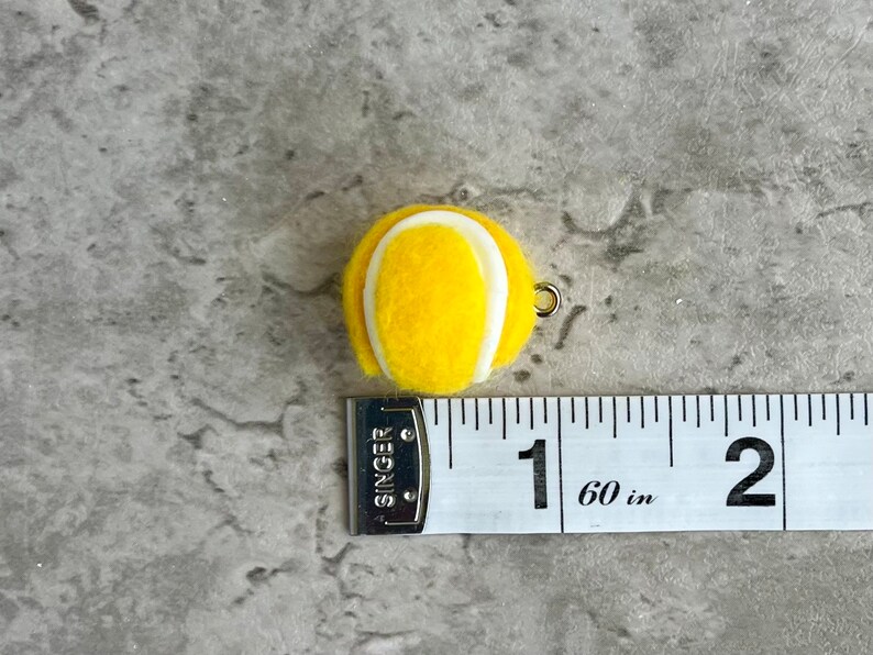 Tennis Ball Charm Bulk Charms Tennis Charms for Crafts Gift Sports ...