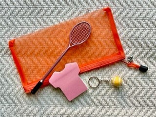 Tennis Party Favor Gift Bag With Tennis Racket Pen, Sticky Notes, and ...