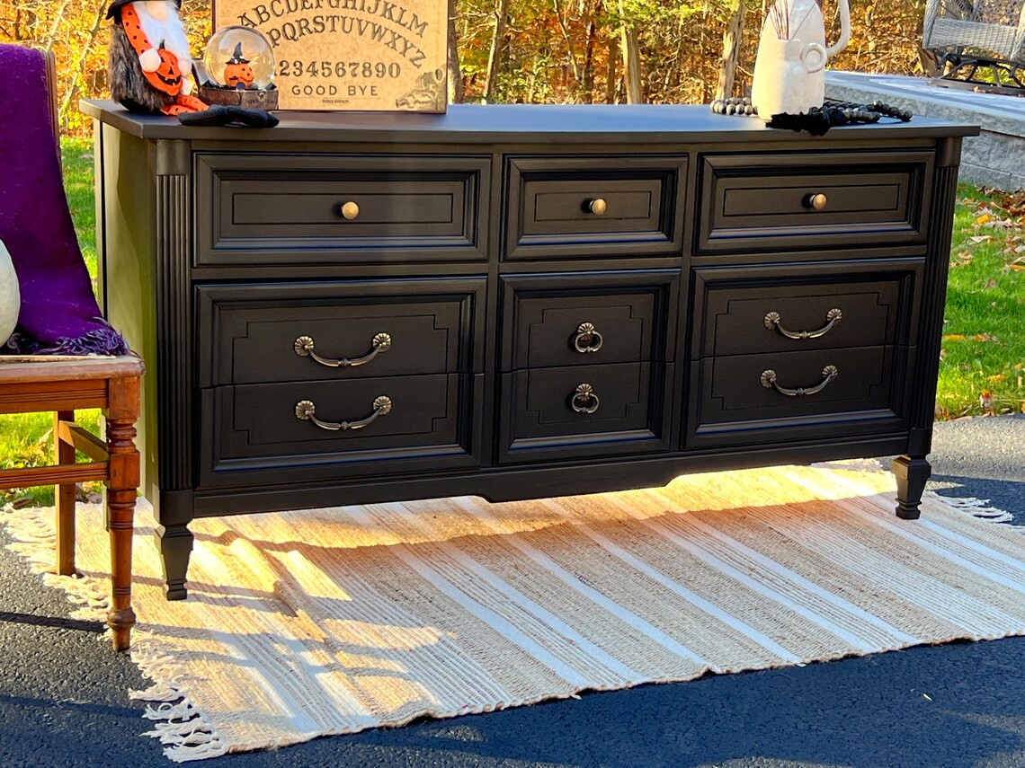 SOLD Dixie Mid-century Modern Lowboy Dresser MCM Sideboard Buffet - Etsy