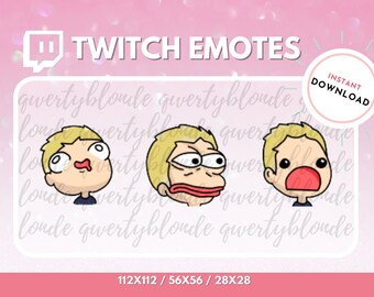 Derp twitch emote - Etsy España