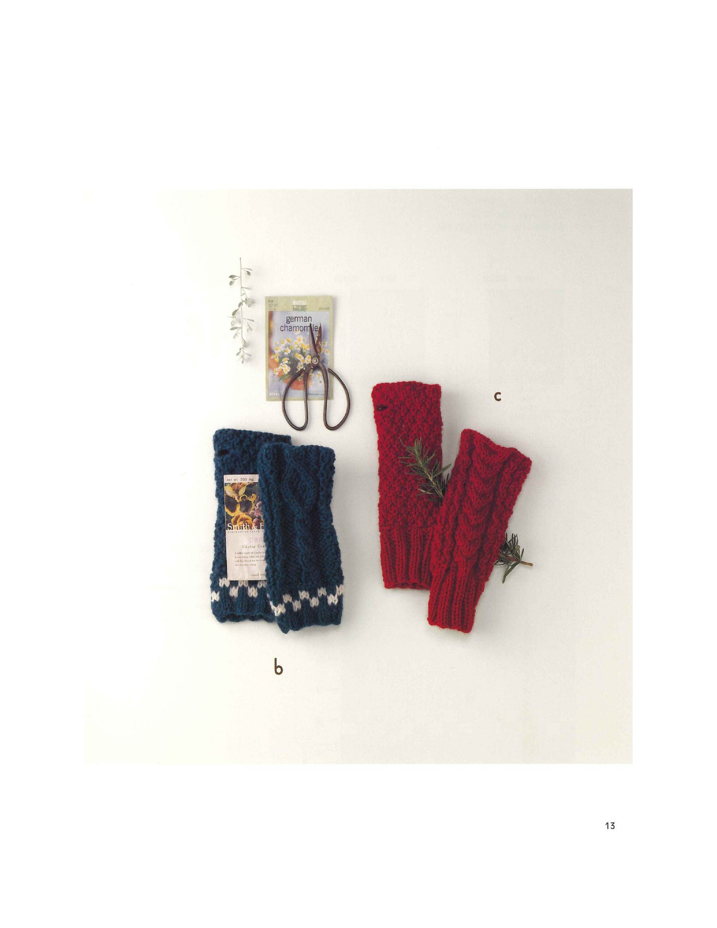 Japanese Knitting Book First Hand-knitting Lesson Alan Pattern Knitting ...