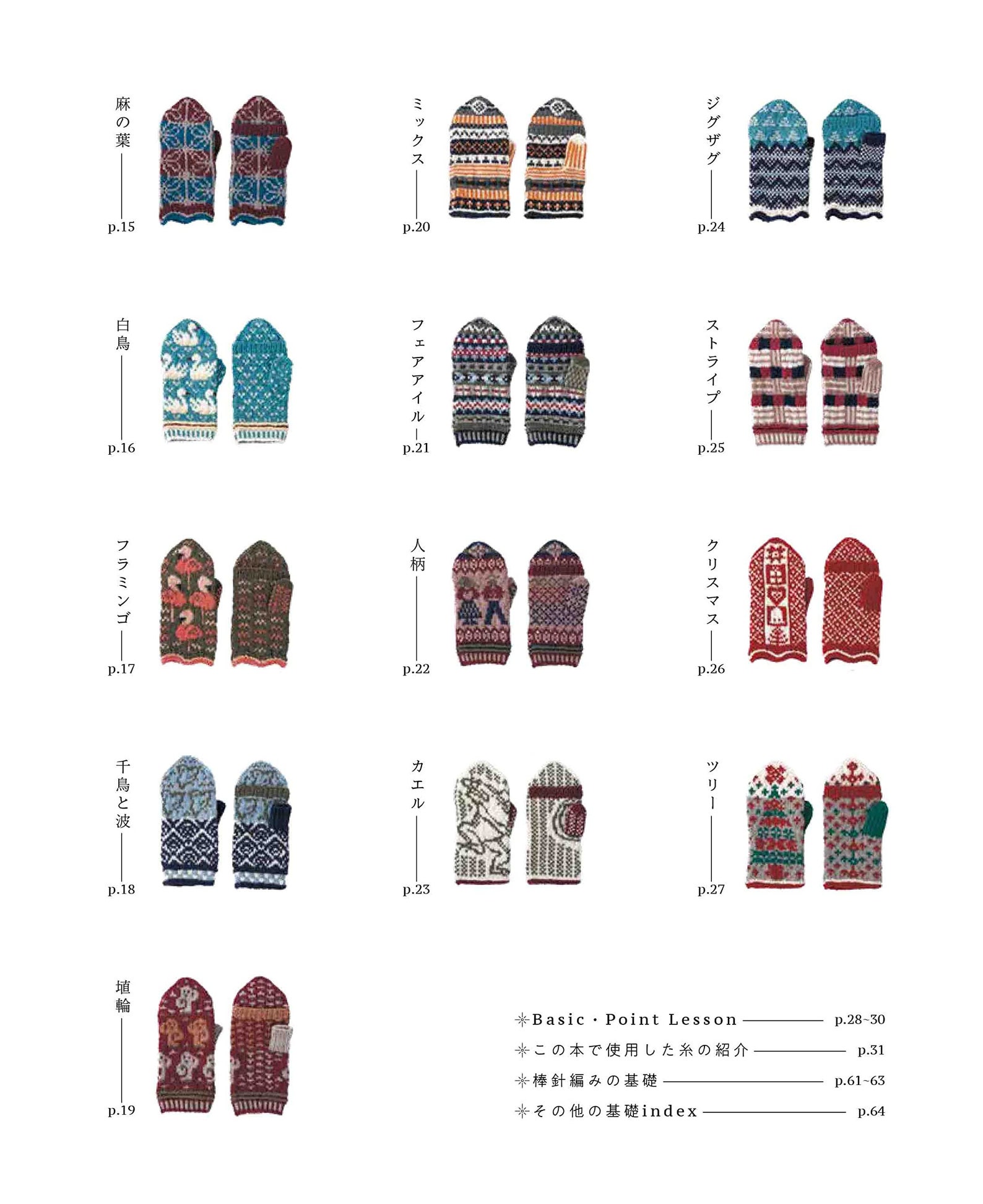 Japanese Knitting Book - 2way Mittens With Needle Knitting (PDF) - Etsy