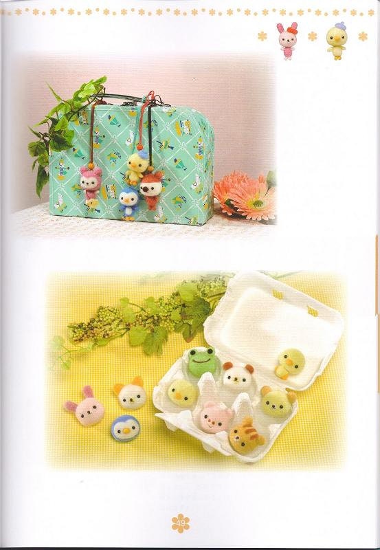 Japanese Felt Book My First Wool Felt Handmade Animal Mascot PDF - Etsy