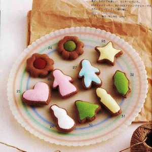 Japanese Felt Book - Felted Sweet Treats (PDF) - Etsy