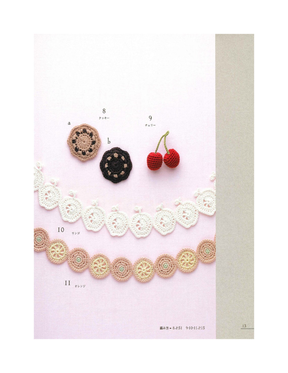 Japanese Crochet Book First Crochet Girls Pattern 100-cafe - Etsy