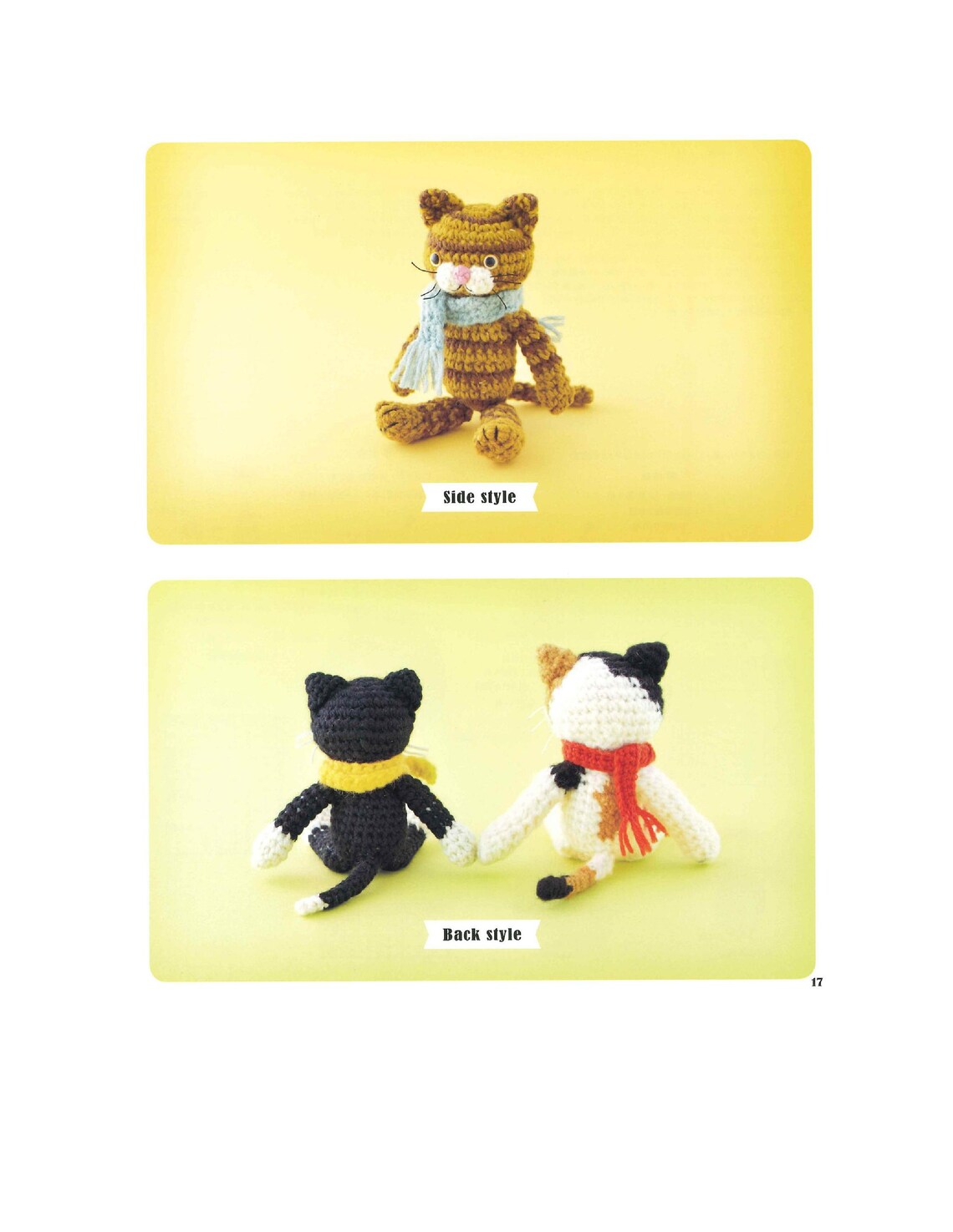 Japanese Crochet Book Amigurumi Crochet My Cat PDF - Etsy