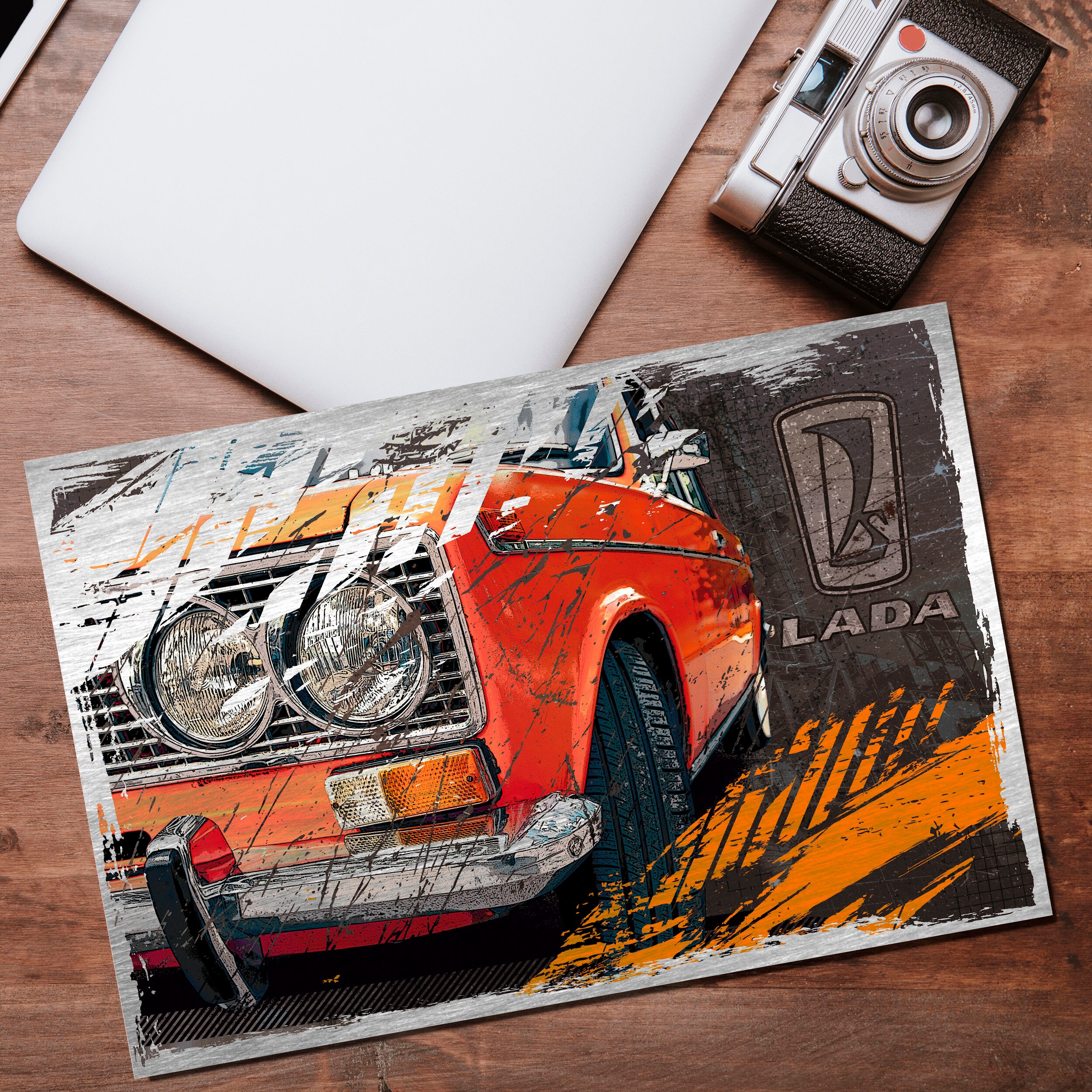 Szálcsiszolt Alumínium Lada Táblák A4 / A3 Méret - Etsy