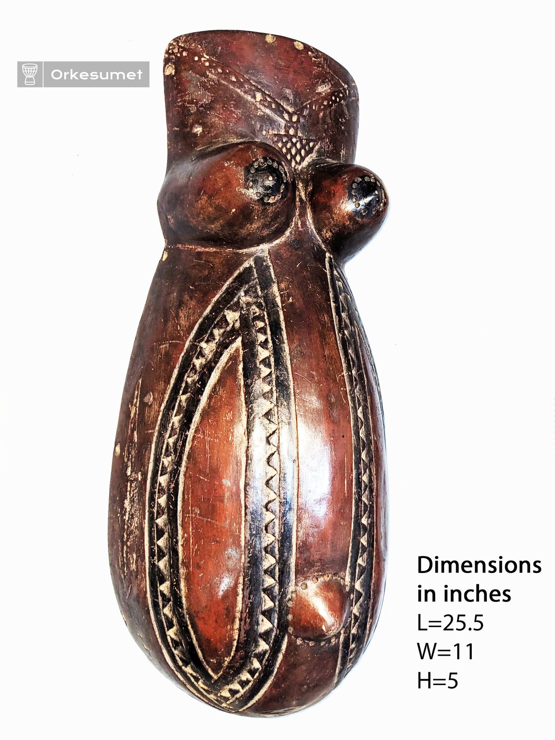 Makonde Fertility Belly Mask - Etsy