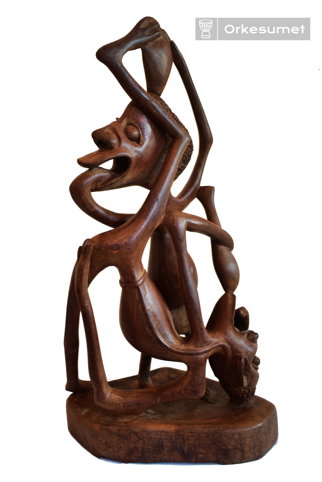 African Makonde Wood Carved Shetani Sculpture From Tanzania - Etsy