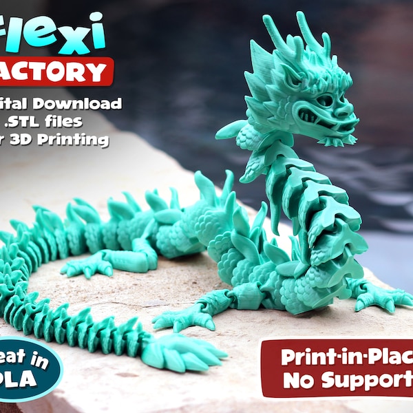 Stl Dragon Flex - Etsy
