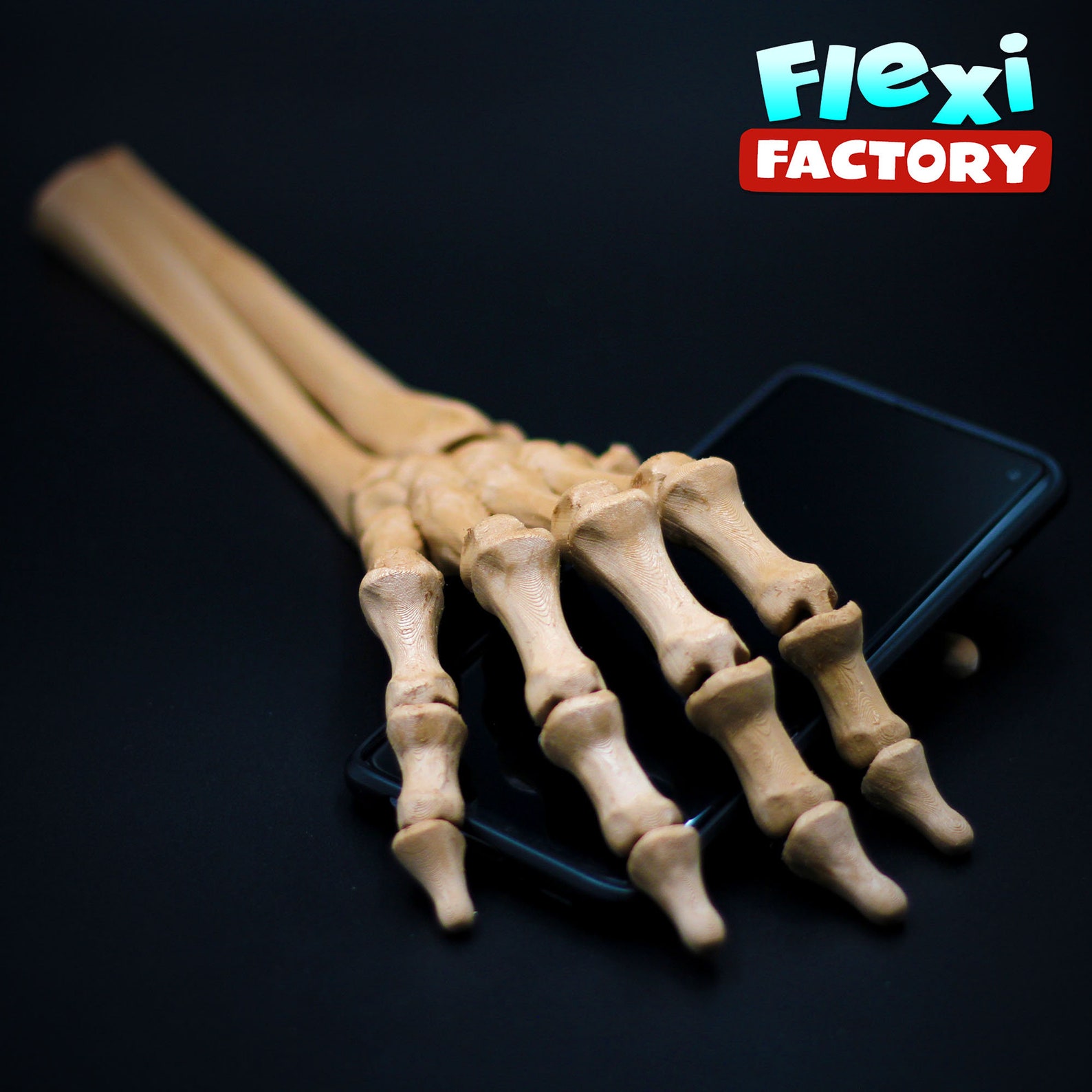 Flexi Print-in-place Skeleton Hand - Etsy