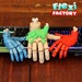 Flexi Factory Print-in-place Hand - STL for 3D Printing - Etsy